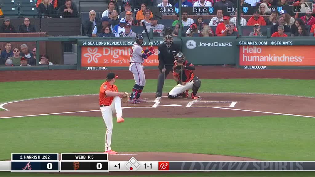 Game Story: Joc triples, scores in opener vs. Atlanta | Giants 365